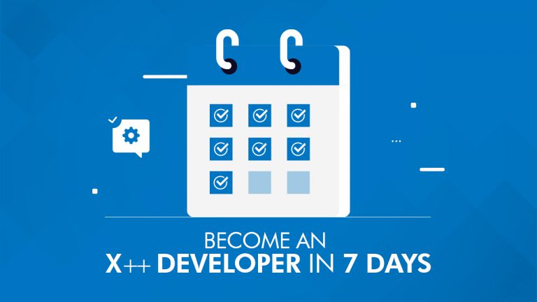 Become an x++ developer in 7 days preview is finally ready - Instructor ...