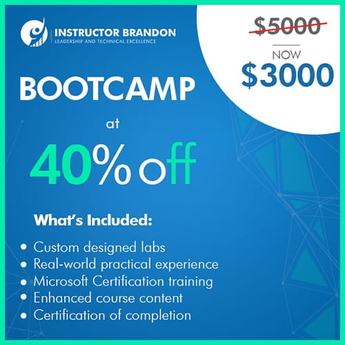 Instructor Brandon: Online courses for Dynamics 365 F&O