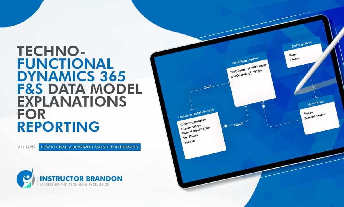 set up hierarchy Dynamics 365 Archives - Instructor Brandon: Online Learning, Training & Development