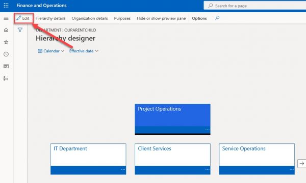 How to Create a Department and Set Up its Hierarchy