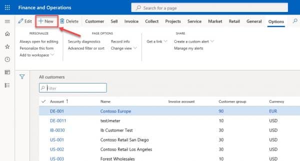 Customer Creation - Dynamics 365 F&S Techno-functional Walkthrough