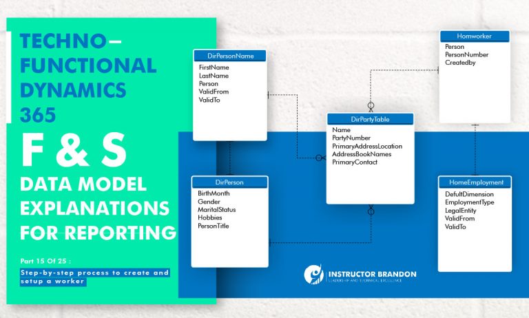 Dynamics 365 Create Worker Techno-Functional Tutorial Part 15