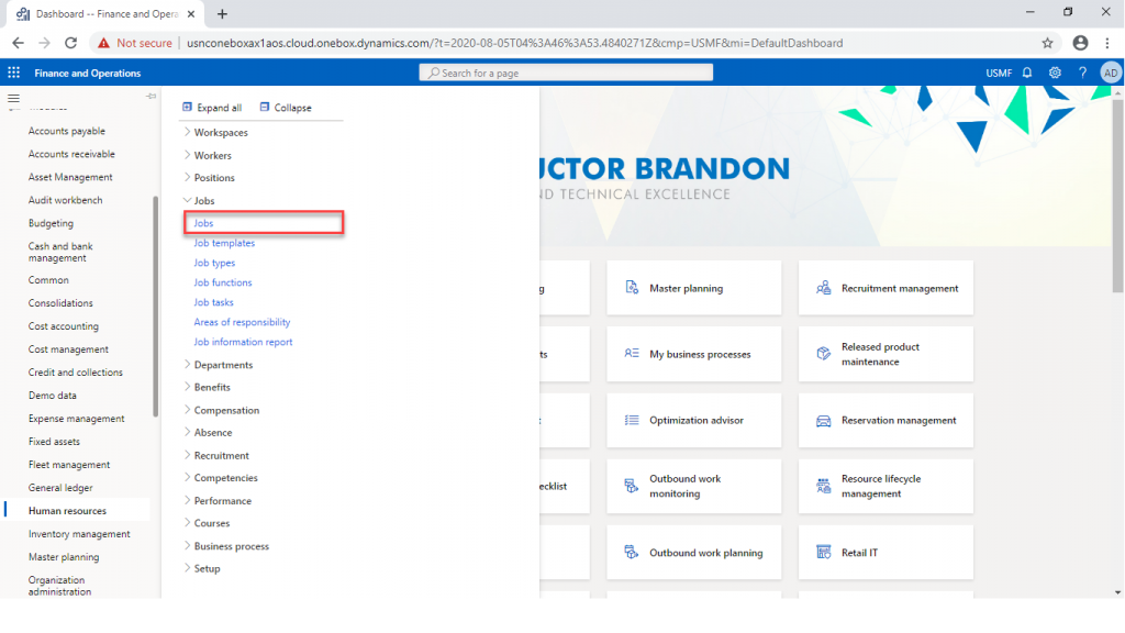 Techno Functional Dynamics 365 Creating Job Process In Dynamics 365
