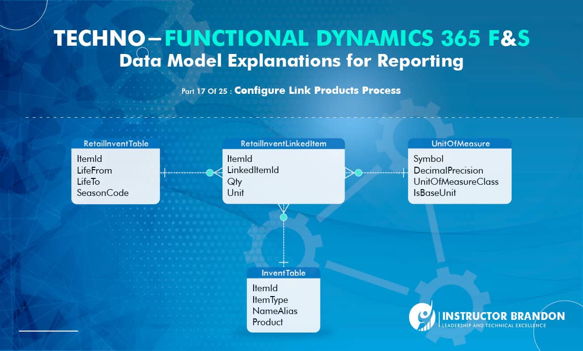 Configure Link Products D365 Techno-Functional Tutorial 17
