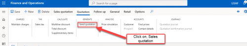 Create Sales Quotation in Dynamics 365 Data Model Tutorial 16
