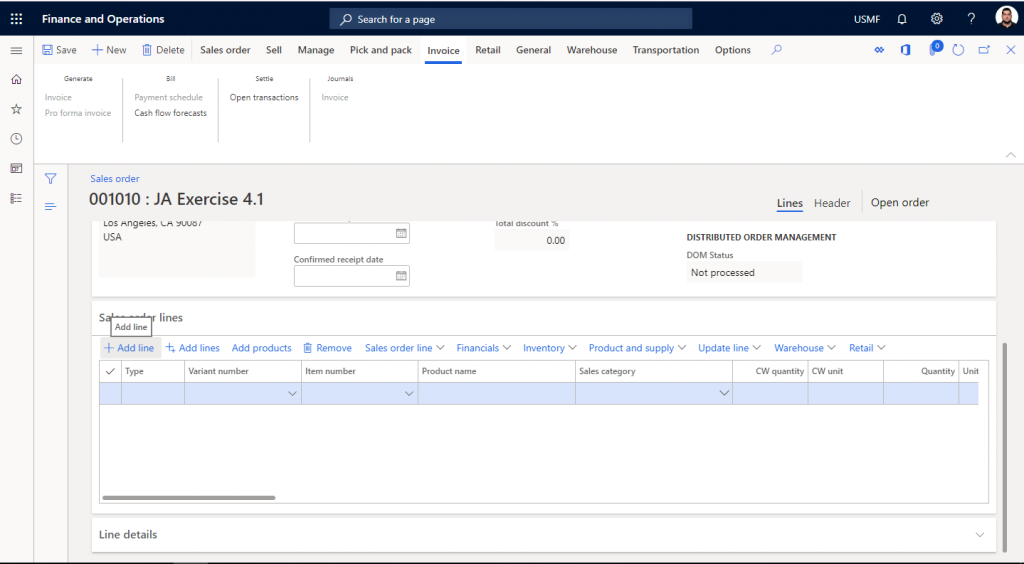 Inventory Reservation Process in Microsoft Dynamics 365