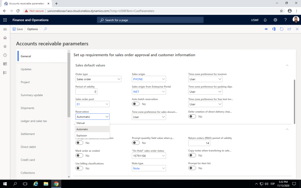 Inventory Reservation Process in Microsoft Dynamics 365