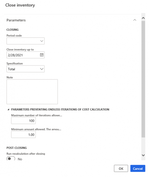Inventory Closing and Adjustment with Microsoft Dynamics 365