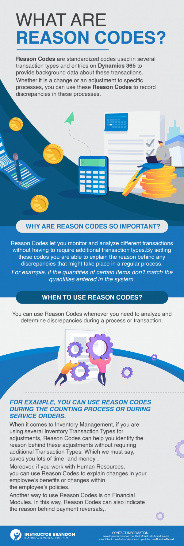 How to Setup Reason Codes in D365 Supply Chain Management?