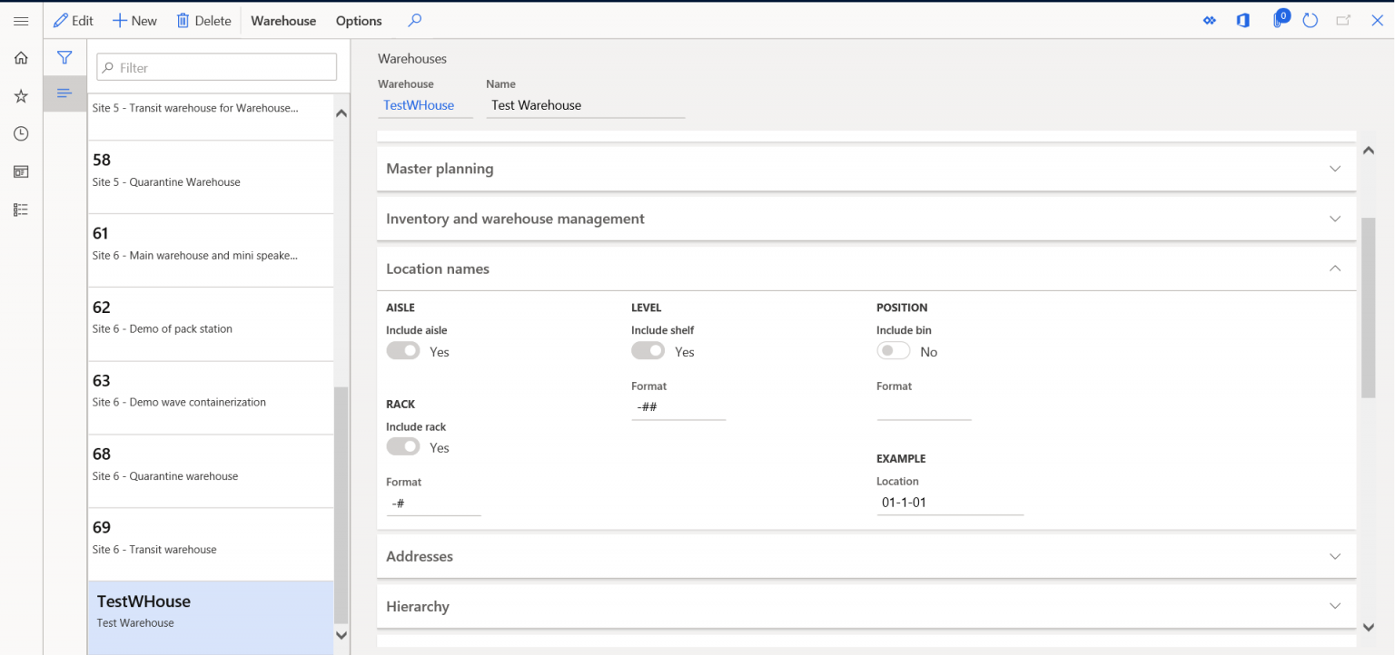 How to Create a New Warehouse Layout with MS Dynamics 365