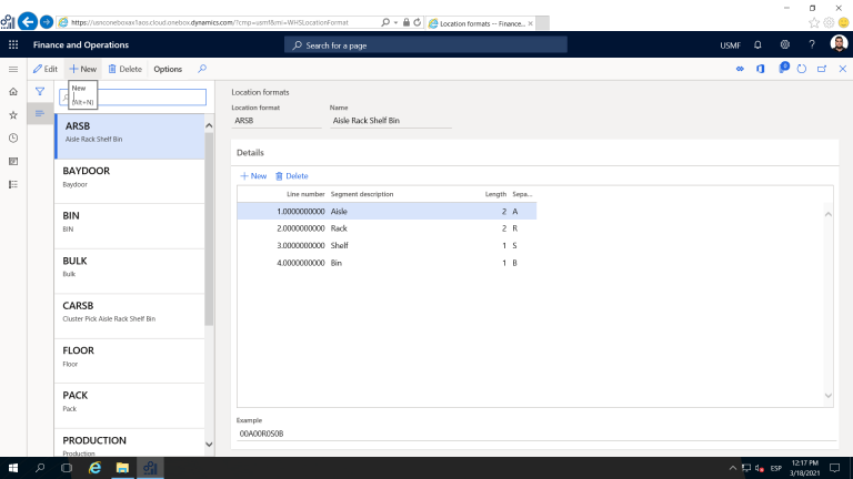 Configuring Warehouses in D365 Supply Chain Management