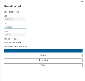 Mobile Devices in D365 SC for Warehouse Outbound Shipment