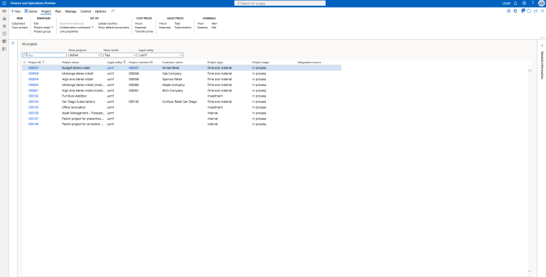 How to Create Advanced Contracts for Billing in D365 FO?
