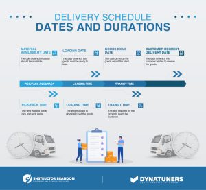 Manage Delivery Schedules for Tracking Multiple Sales Orders