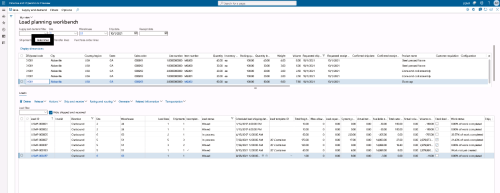 Load Planning Workbench in D365 SC & Release to Warehouses