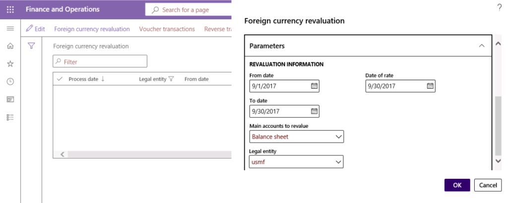 Transaction Risks in Foreign Currency Revaluation in D365