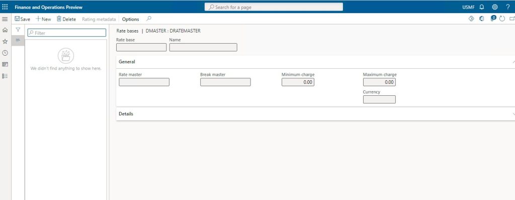 Find Shipment Rates with D365 Transportation Management