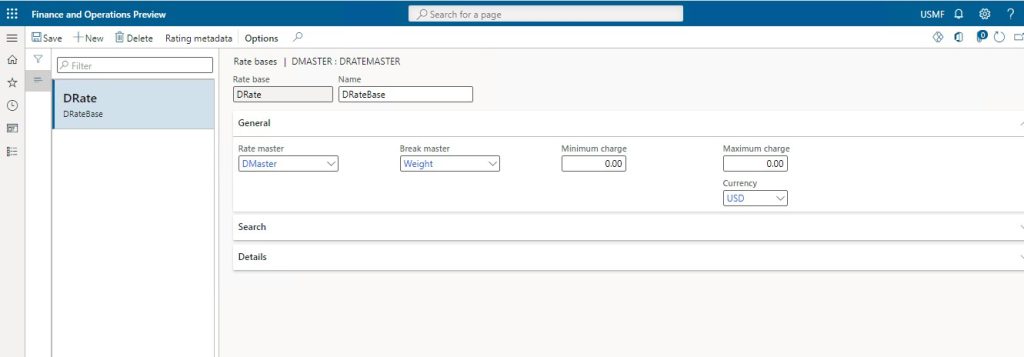 Find Shipment Rates with D365 Transportation Management