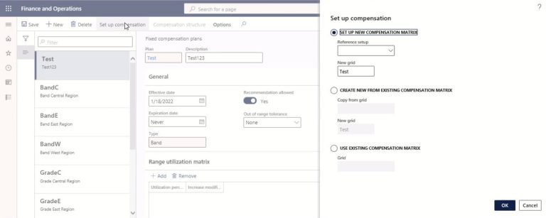 How to Create a Fixed Pay Plan with D365 Compensation Plans