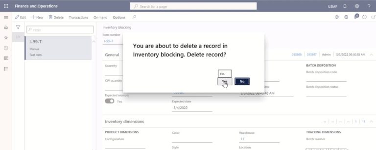 D365 Inventory Blocking: Smart Practices for Quality Control