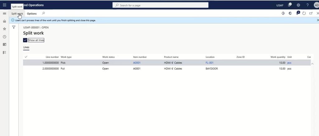 D365 Work Split: Proven Ways to Improve Warehouse Efficiency