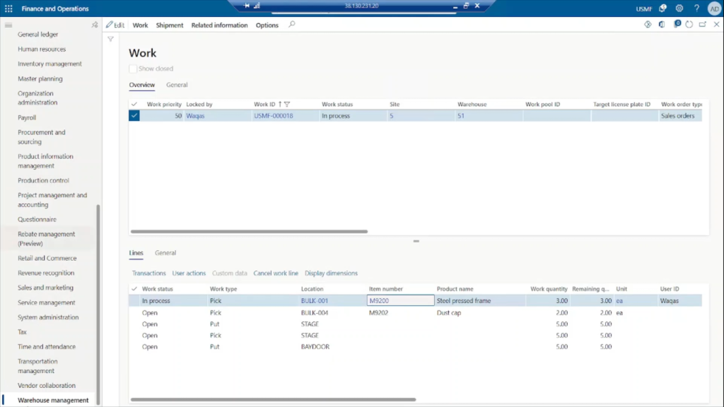 D365 Pick Line Grouping: Guide to Manage Multiple Work Lines
