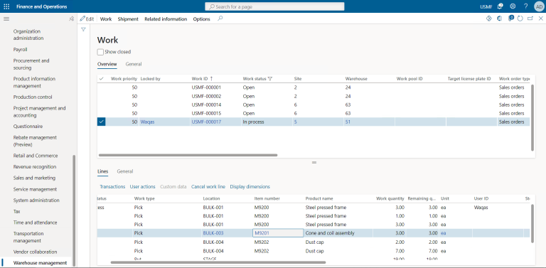 D365 Pick Line Grouping: Guide to Manage Multiple Work Lines