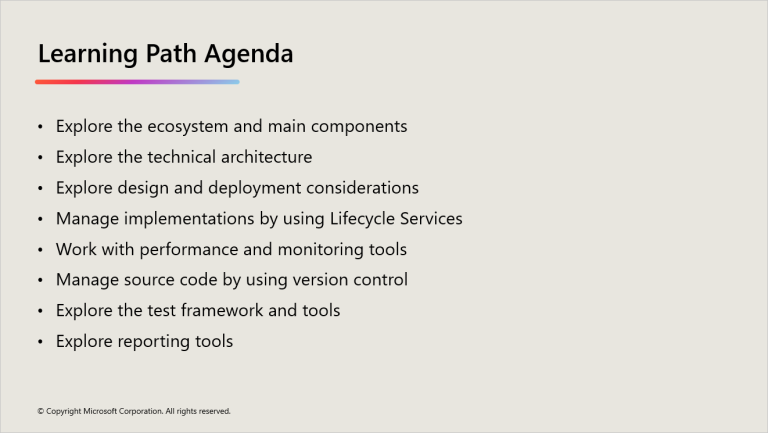 Agenda - Instructor Brandon: Online Learning, Training & Development