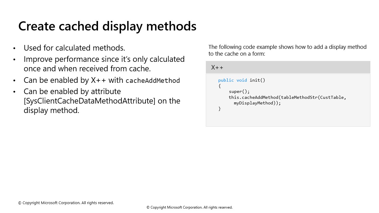 Create cached display methods - Instructor Brandon: Online Learning, Training & Development