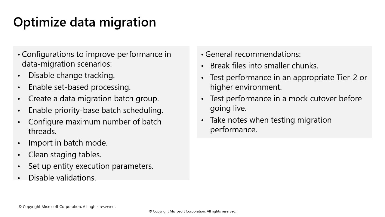 Optimize Data Migration Instructor Brandon Online Learning Training And Development