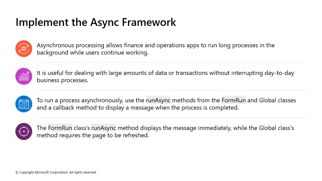 Implement the Async Framework - Instructor Brandon: Online Learning ... Implement the Async Framework - Instructor Brandon: Online Learning ...