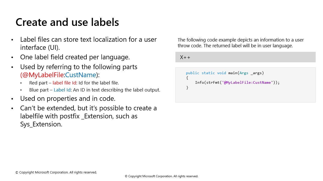 Create and use labels - Instructor Brandon: Online Learning, Training & Development