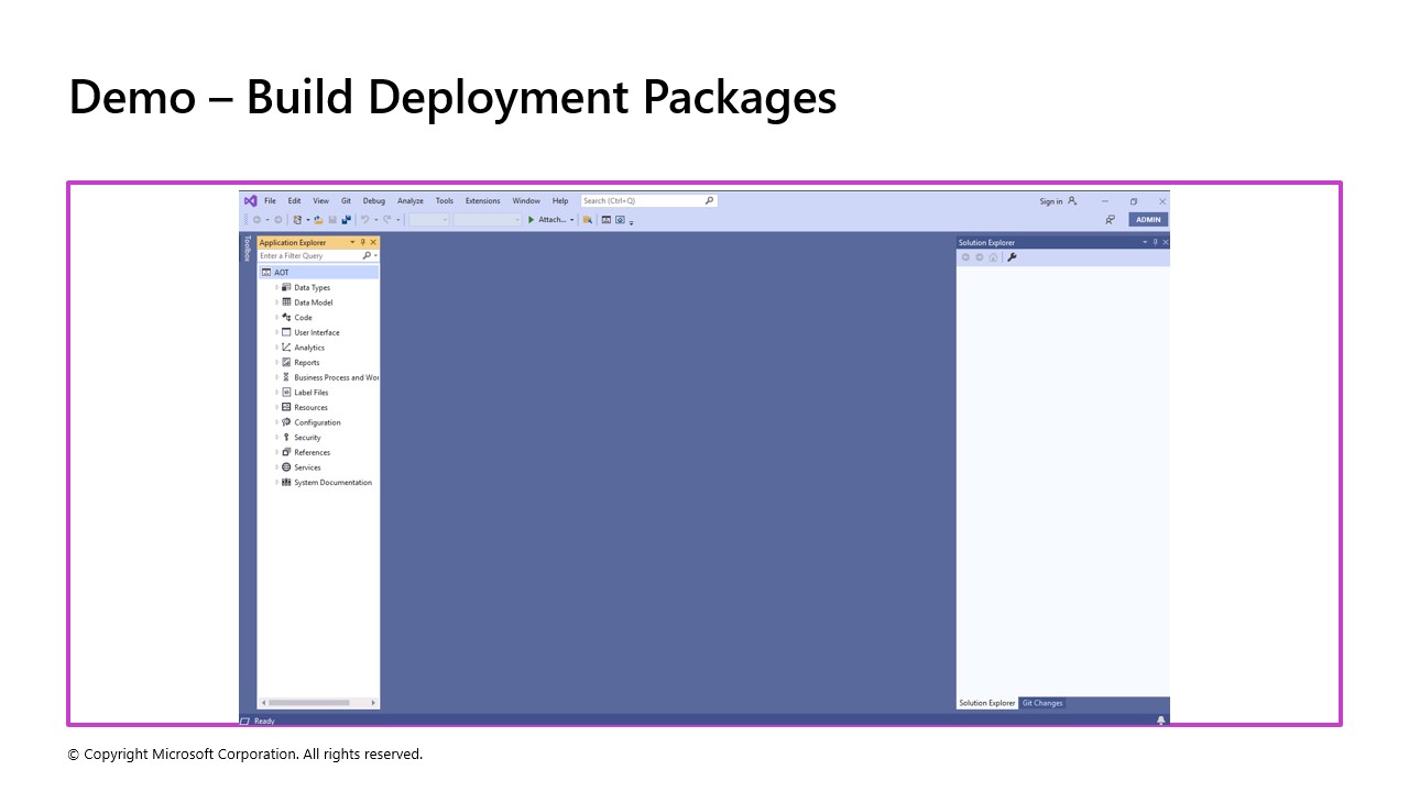 Demo – Build Deployment Packages - Instructor Brandon: Online Learning, Training & Development