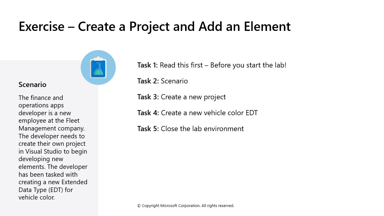 Exercise – Create a Project and Add an Element - Instructor Brandon: Online Learning, Training ...