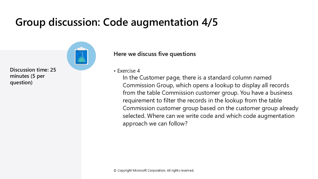 Group discussion: Code augmentation 4/5 - Instructor Brandon: Online Learning, Training ...