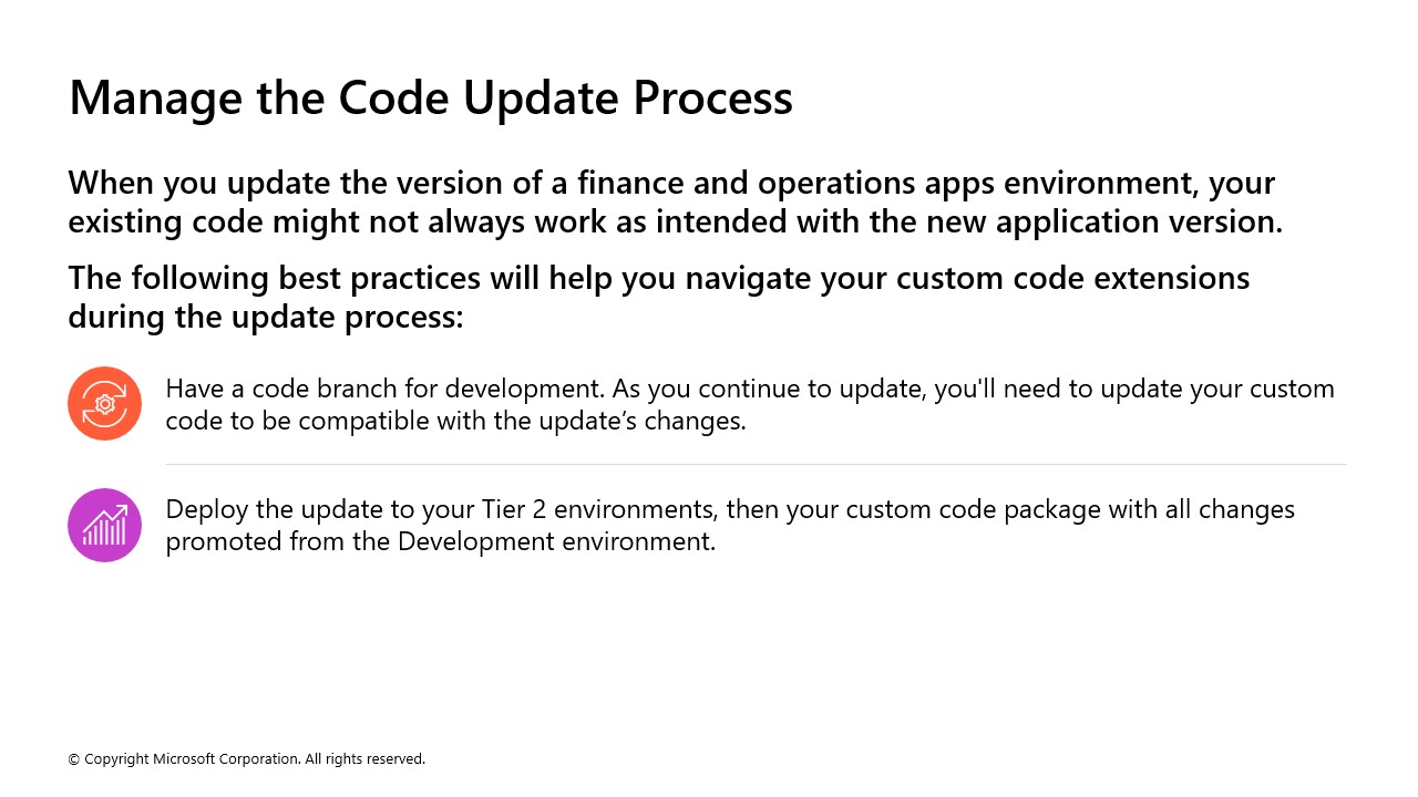Manage the Code Update Process - Instructor Brandon: Online Learning ...