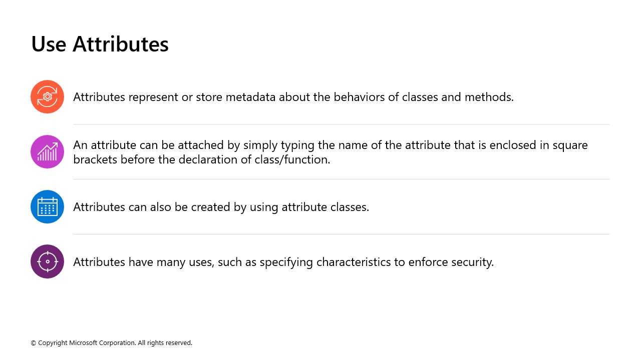 Use Attributes - Instructor Brandon: Online Learning, Training ...