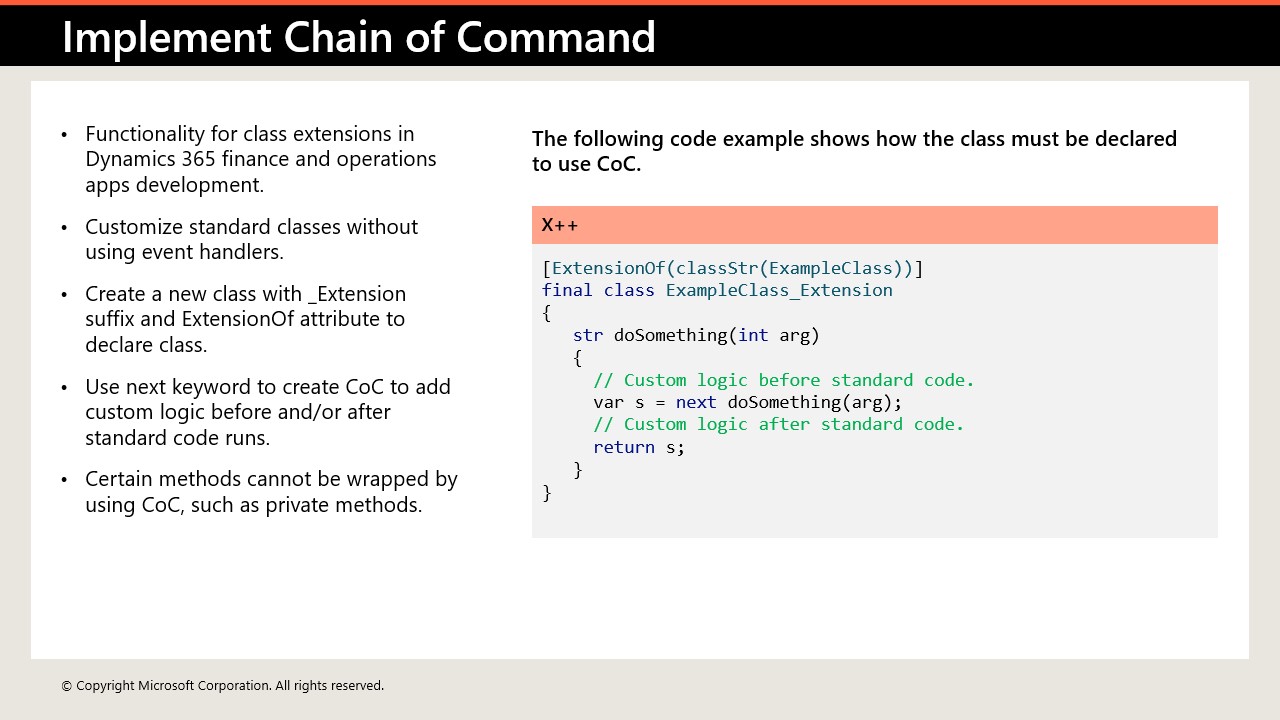 Implement Chain of Command - Instructor Brandon: Online Learning, Training & Development