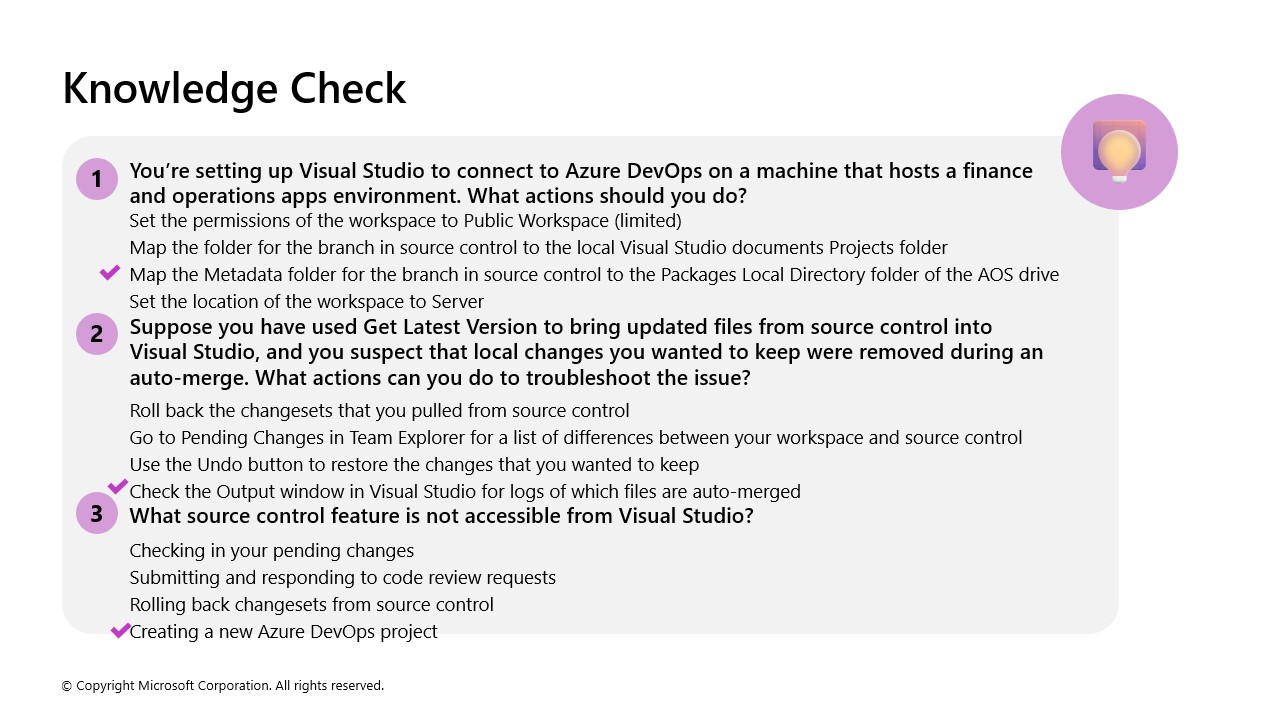 Knowledge Check Instructor Brandon Online Learning Training And Development