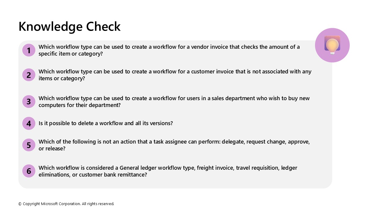 Knowledge Check - Instructor Brandon: Online Learning, Training & Development