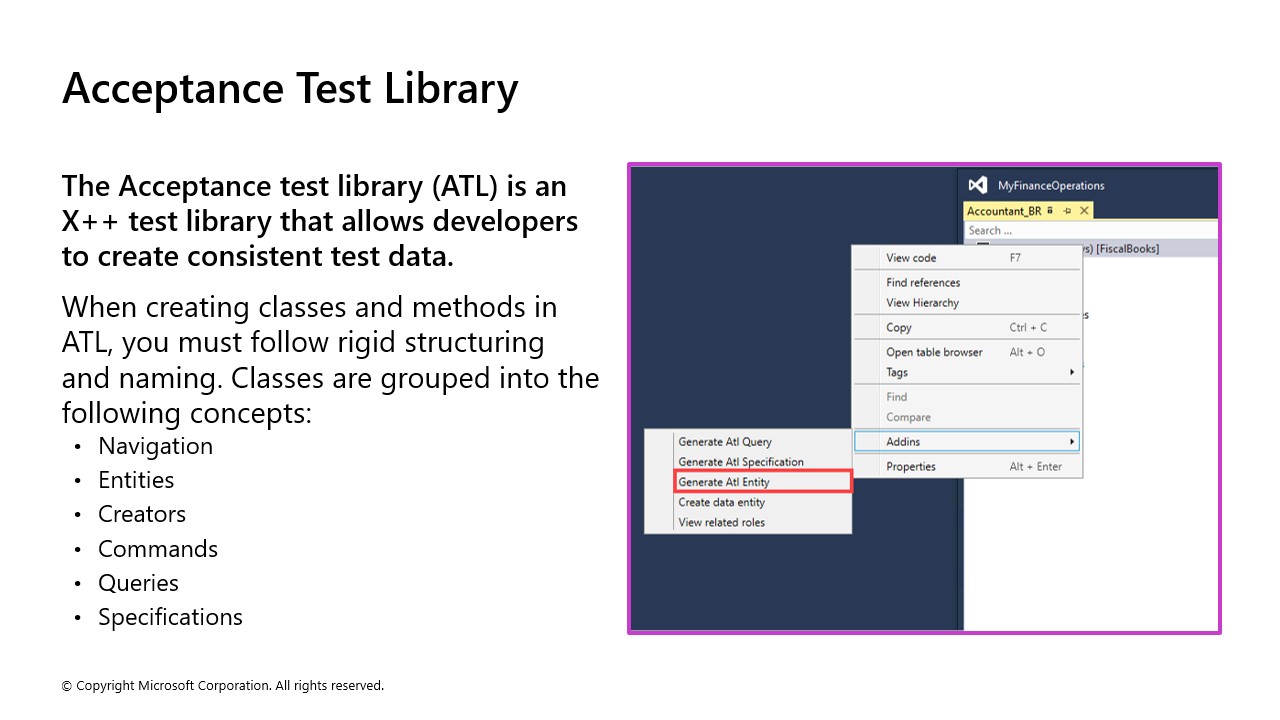 Acceptance Test Library Instructor Brandon Online Learning Training And Development