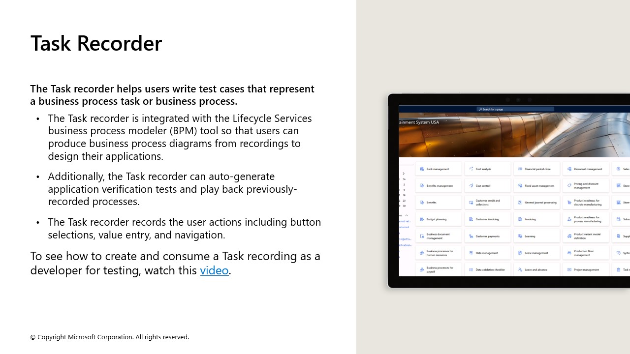 Task Recorder Instructor Brandon Online Learning Training And Development