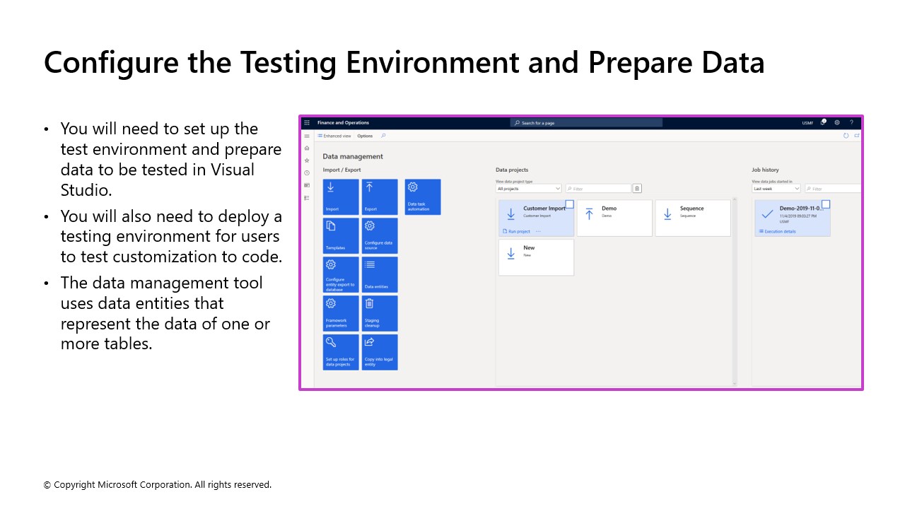 Configure The Testing Environment And Prepare Data Instructor Brandon
