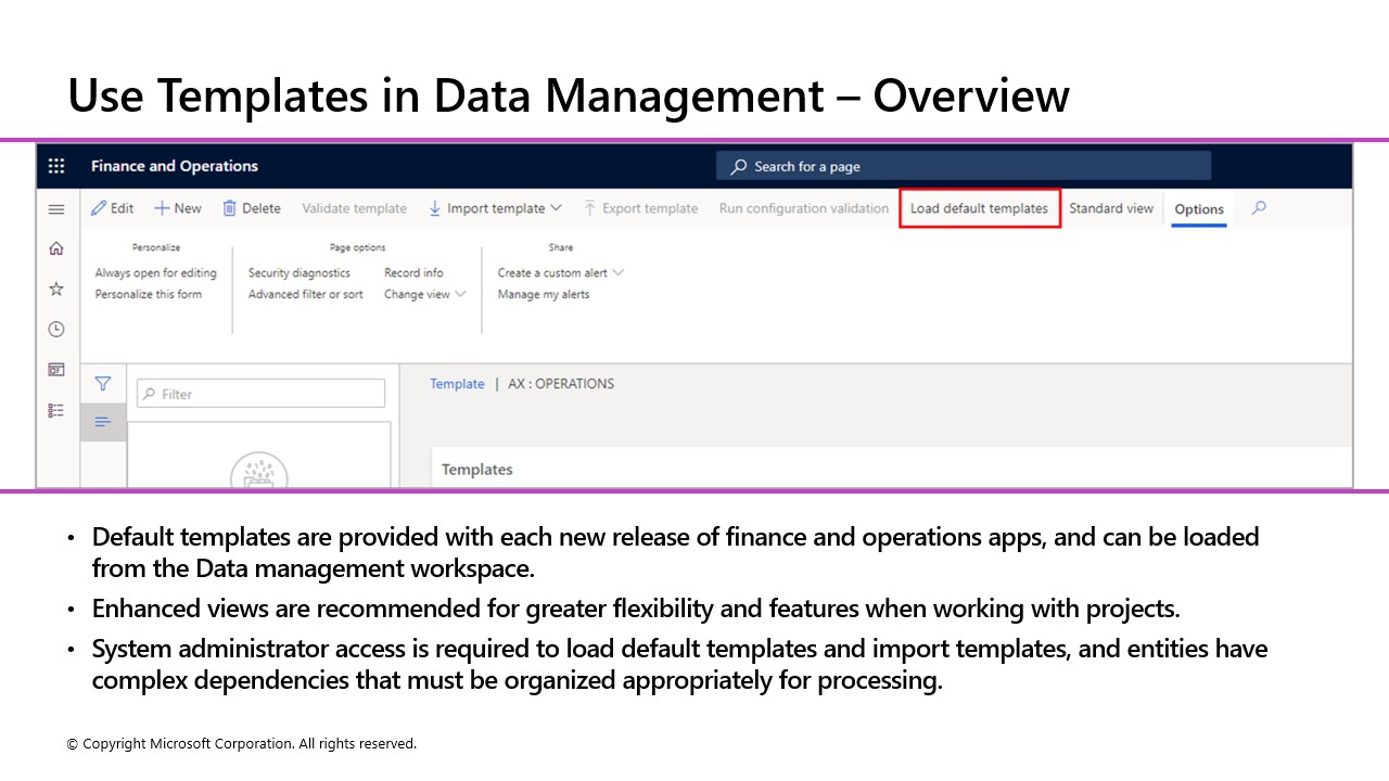 Use Templates in Data Management – Overview - Instructor Brandon ...