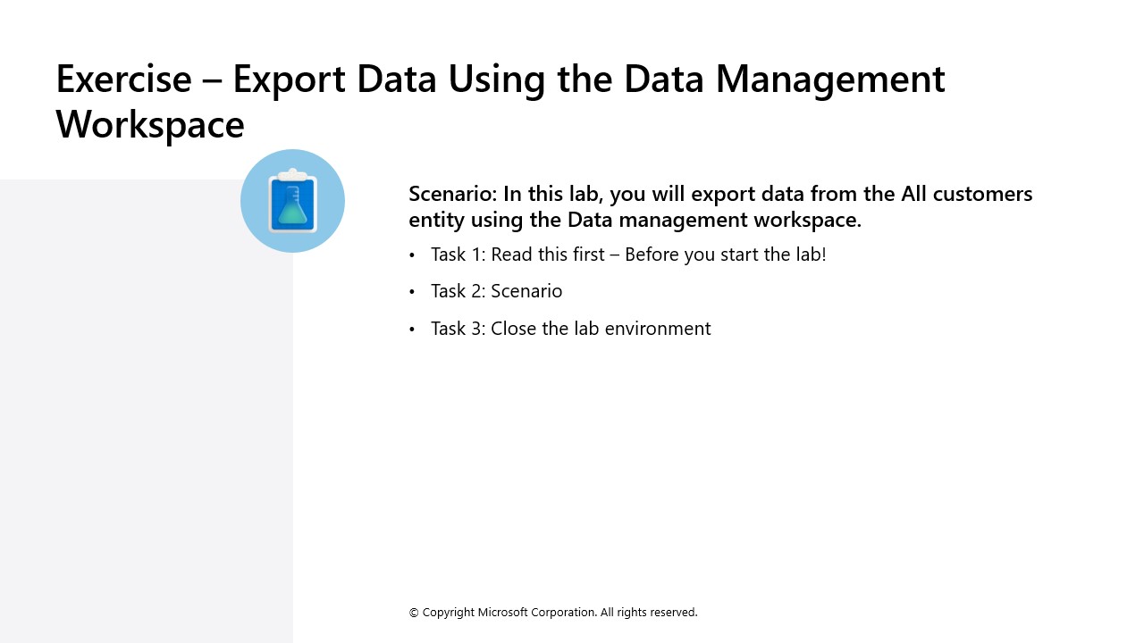 Exercise – Export Data Using the Data Management Workspace - Instructor Brandon: Online Learning ...